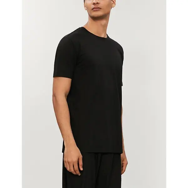 Derek Rose Basel Stretch-modal T-shirt - Black