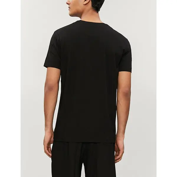 Derek Rose Basel Stretch-modal T-shirt - Black