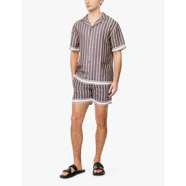 CHE Pressoa Printed Woven Shirt - Rose