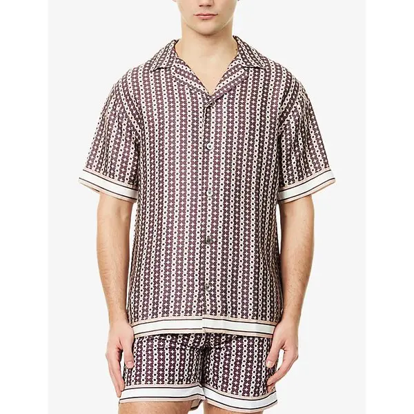 CHE Pressoa Printed Woven Shirt - Rose