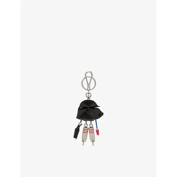 Prada Robot Saffiano Leather Bag Charm
