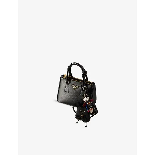 Prada Robot Saffiano Leather Bag Charm