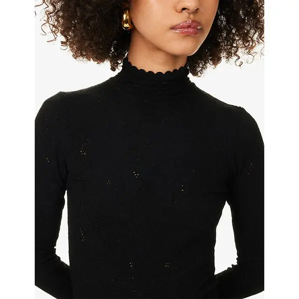 Givenchy Floral-lace Knitted Maxi Dress With Open Back