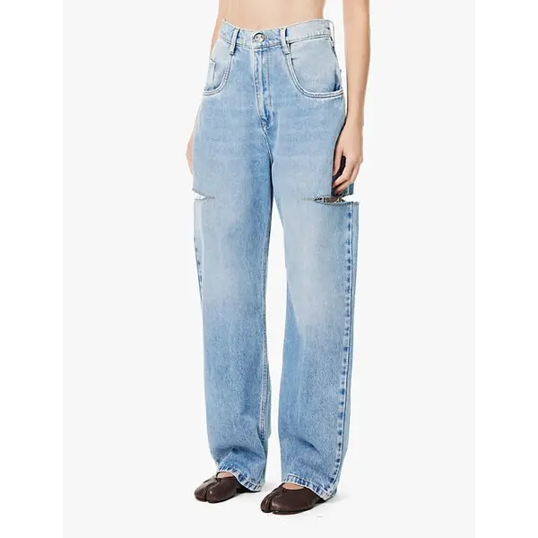 MAISON MARGIELA 5-pocket Straight Leg Jeans