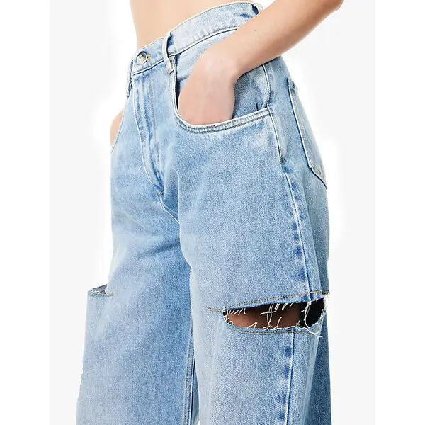 MAISON MARGIELA 5-pocket Straight Leg Jeans