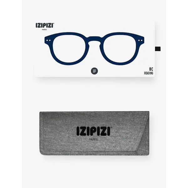 IZIPIZI C Square-framed Reading Glasses - Navy
