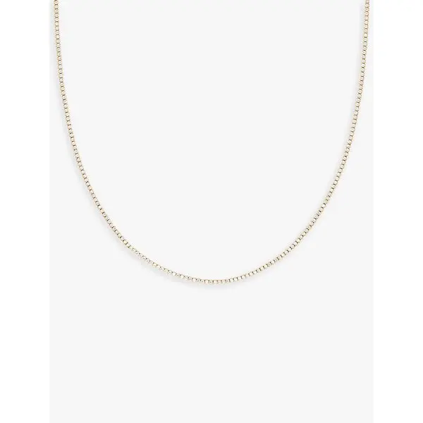 ASTRID & MIYU Tennis Necklace - Gold