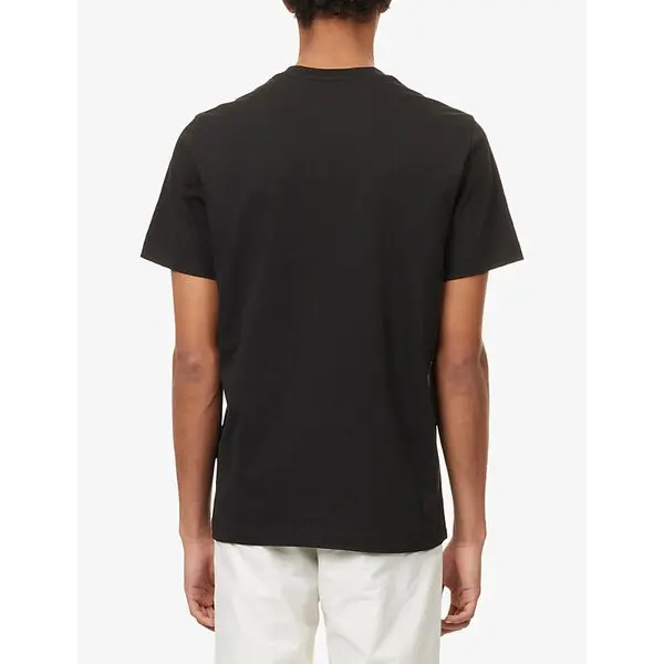Moncler Crewneck Logo-patch Cotton T-shirt