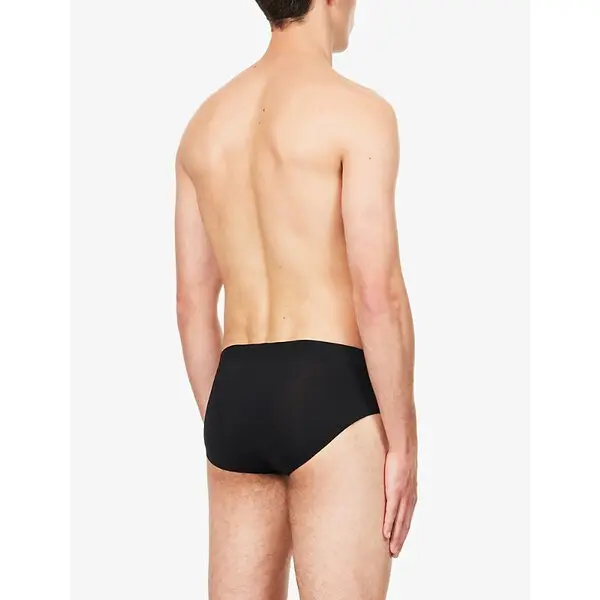 Hanro Logo Stretch-jersey Briefs