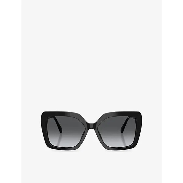 SWAROVSKI Square-frame Acetate Sunglasses - Black