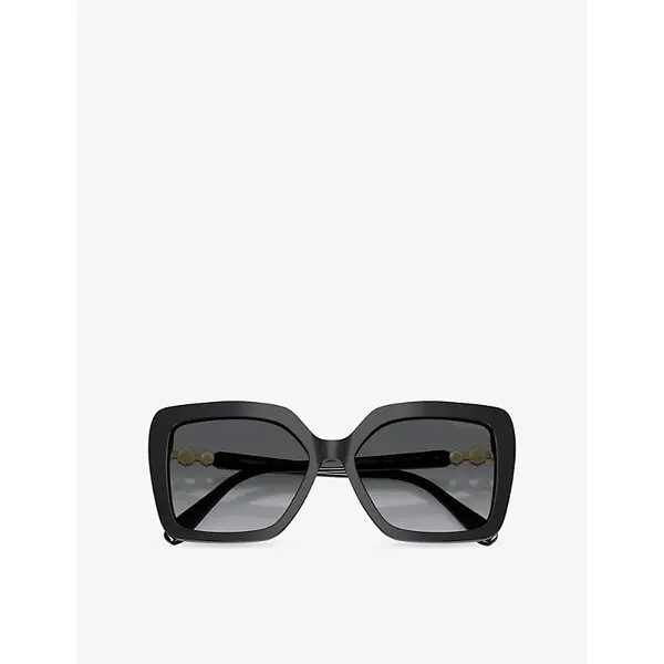 SWAROVSKI Square Frame Acetate Sunglasses