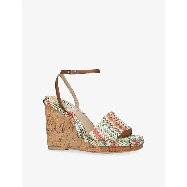 Steve Madden Outright Woven Wedge Sandals