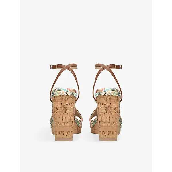Steve Madden Outright Woven Wedge Sandals