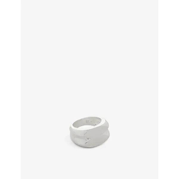 Monica Vinader Havana Double-layered Sterling Ring - Silver