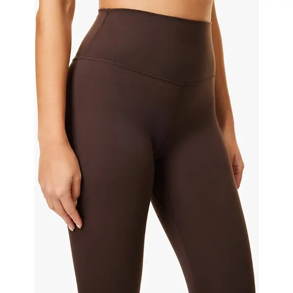 Varley Freesoft High-rise Stretch-woven Leggings - Coffee Bean