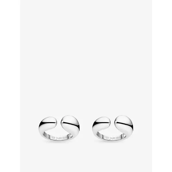 SIF JAKOBS Goccia Pianura Ring - Silver