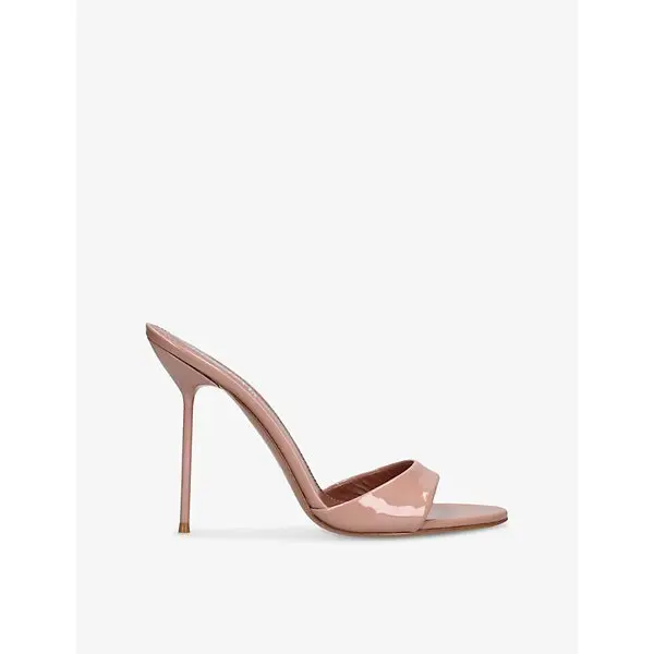 Paris Texas Lidia Patent-leather Heeled Mules