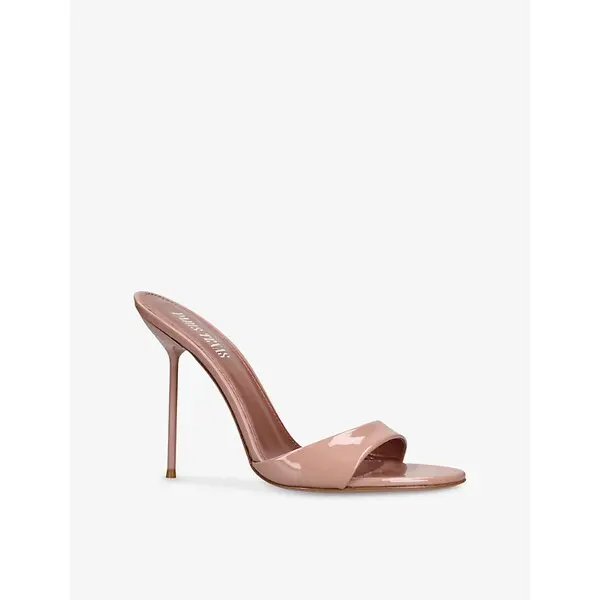 Paris Texas Lidia Patent-leather Heeled Mules