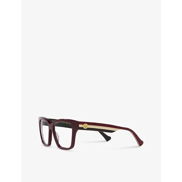 Gucci Gg1302o Square-frame Acetate Eyeglasses