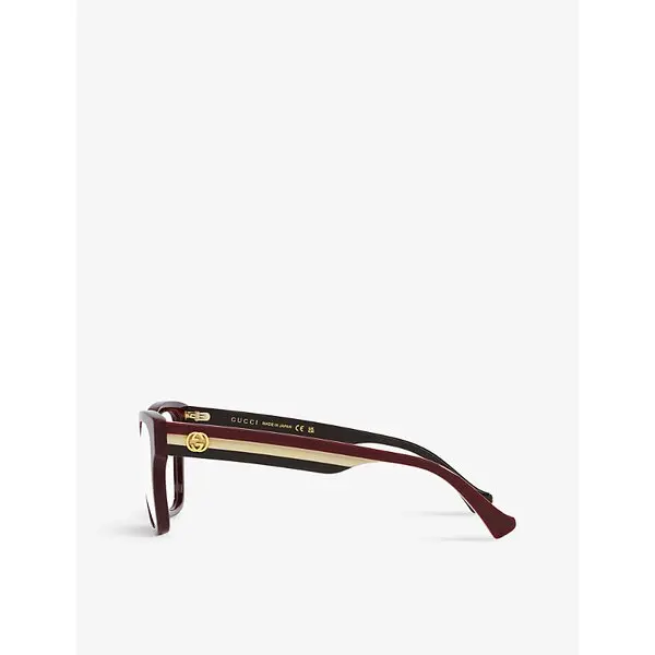 Gucci Gg1302o Square-frame Acetate Eyeglasses