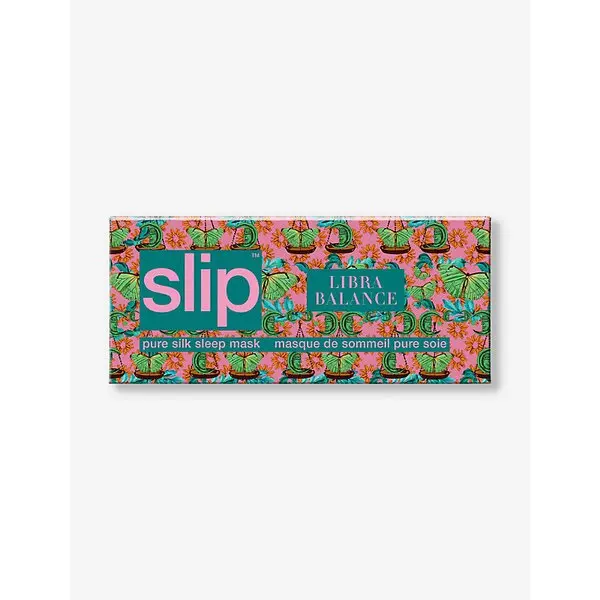 Slip Libra Graphic-print Silk Eye Mask - One-color