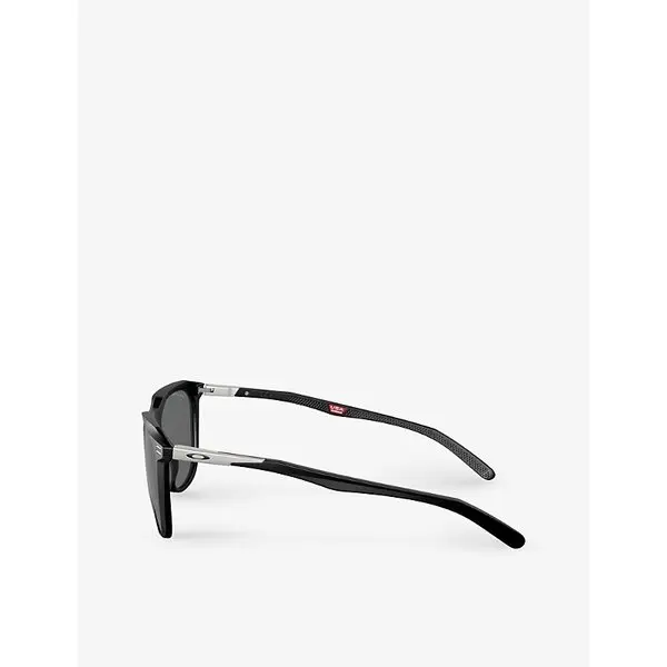 Oakley Acetate Round Frame Sunglasses - Black