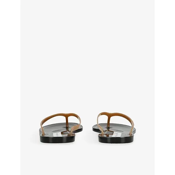 Christopher Esber Pvc Flip Flops - Black/comb