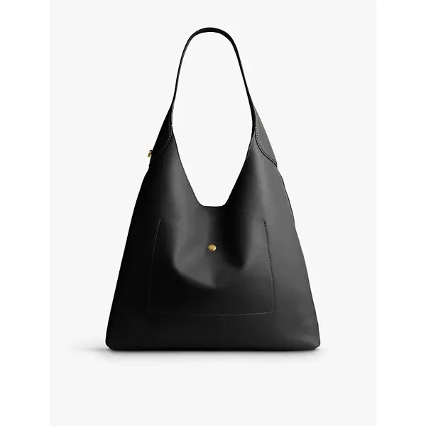 COACH Branded Leather Brooklyn Shoulder Bag