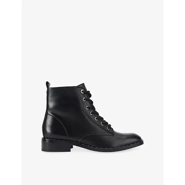 Carvela Studio Spike Leather Ankle Boots