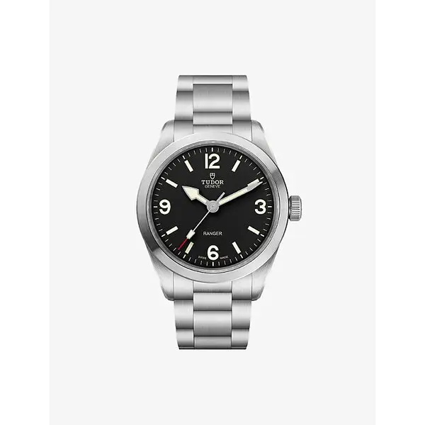 TUDOR Ranger Stainless Steel Automatic Watch - Black