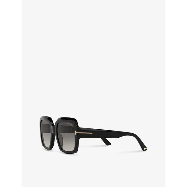 TOM FORD Kaya Square-frame Sunglasses - Black