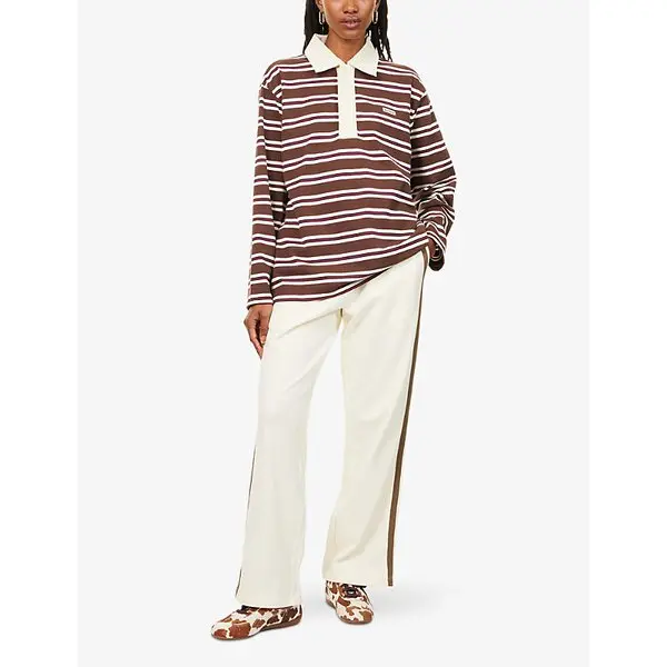 RU & ROCKA Striped Rugby Shirt