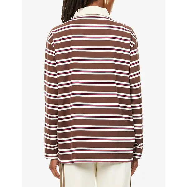 RU & ROCKA Striped Rugby Shirt
