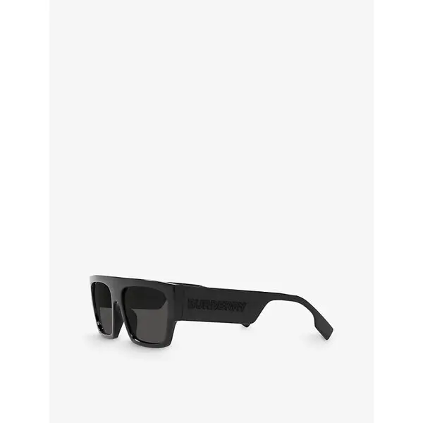 Burberry Tinted-lens Square-frame Sunglasses - Black