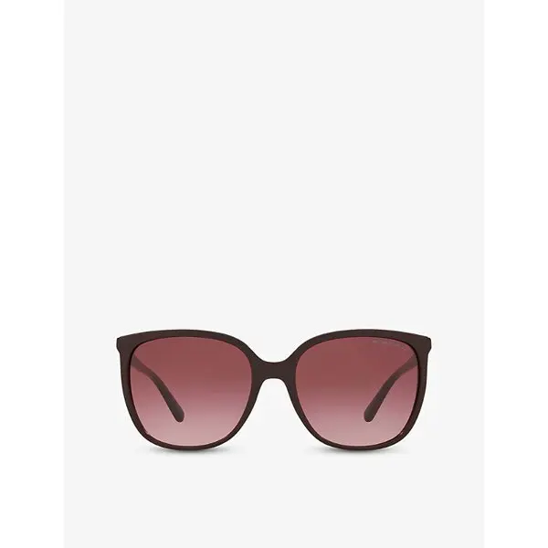 Michael Kors Square Frame Acetate Sunglasses - Brown
