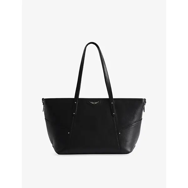 Zadig&Voltaire Leather Tote Bag - Black