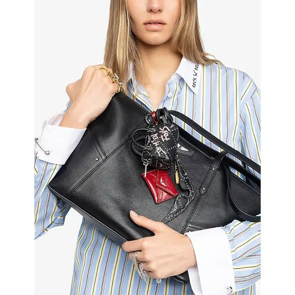 Zadig&Voltaire Leather Tote Bag - Black