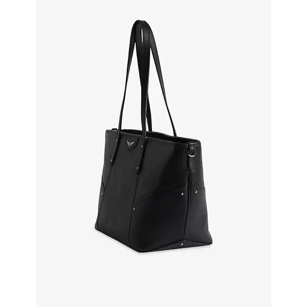 Zadig&Voltaire Leather Tote Bag - Black