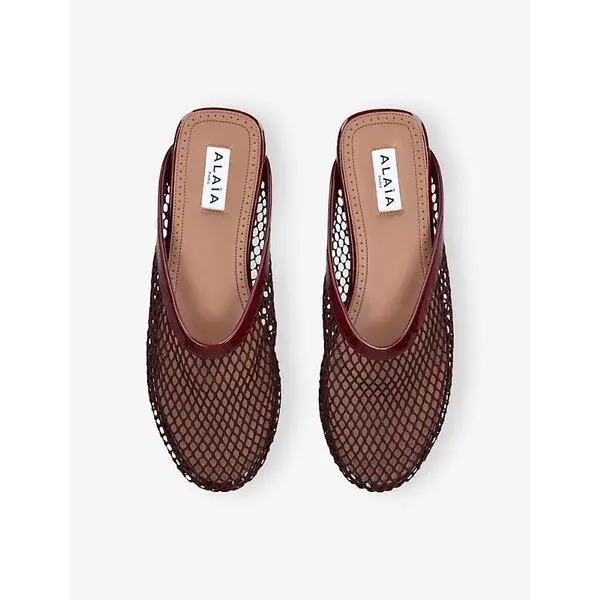 Alaïa Leather Mules