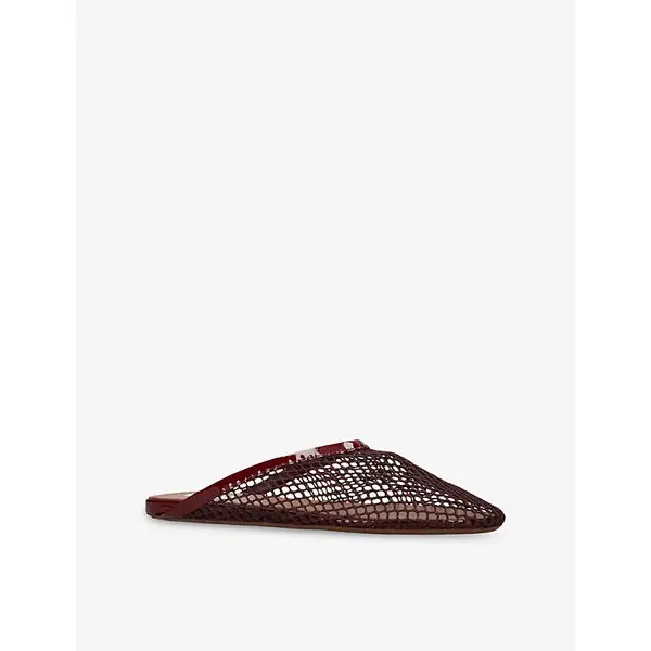 Alaïa Leather Mules