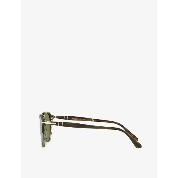 Persol Phantos-frame Acetate Sunglasses - Green