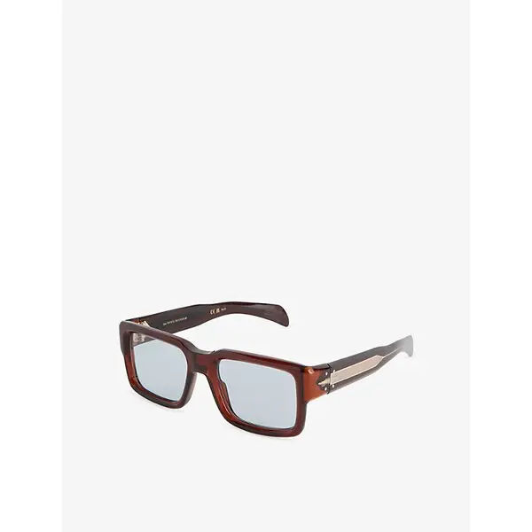 DB EYEWEAR BY DAVID BECKHAM Db7159/s Rectangular-frame Sunglasses - Brown