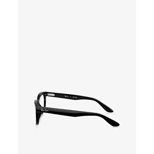 Ray-ban Rectangle-frame Optical Glasses - Black