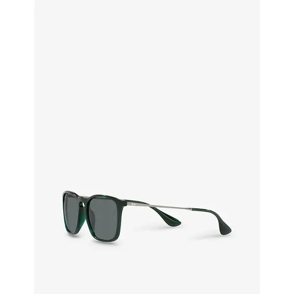 Ray-ban Rb4187 Chris Polarized Rubber Sunglasses