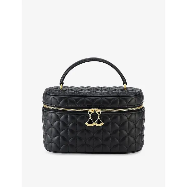 BVLGARI Divas' Dream Leather Vanity Case - Black