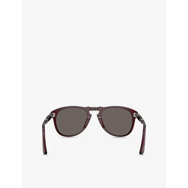 Persol Po0714 714 Pilot-frame Acetate Sunglasses
