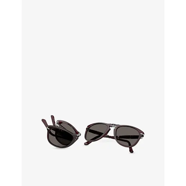 Persol Po0714 714 Pilot-frame Acetate Sunglasses