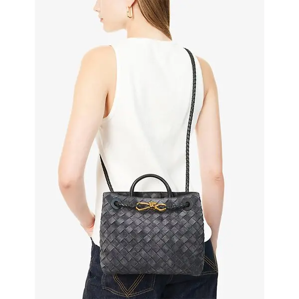 Bottega Veneta Andiamo Small Suede Tote Bag