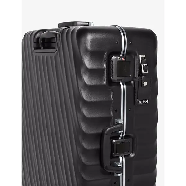 Tumi Extended Trip Four-wheel Shell Checked Suitcase