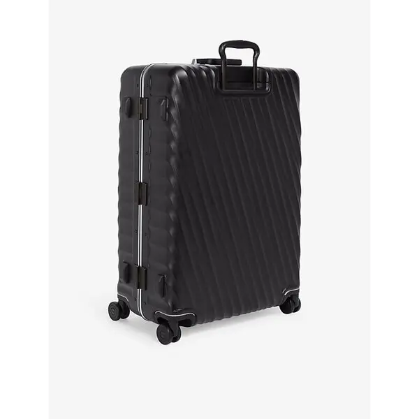 Tumi Extended Trip Four-wheel Shell Checked Suitcase